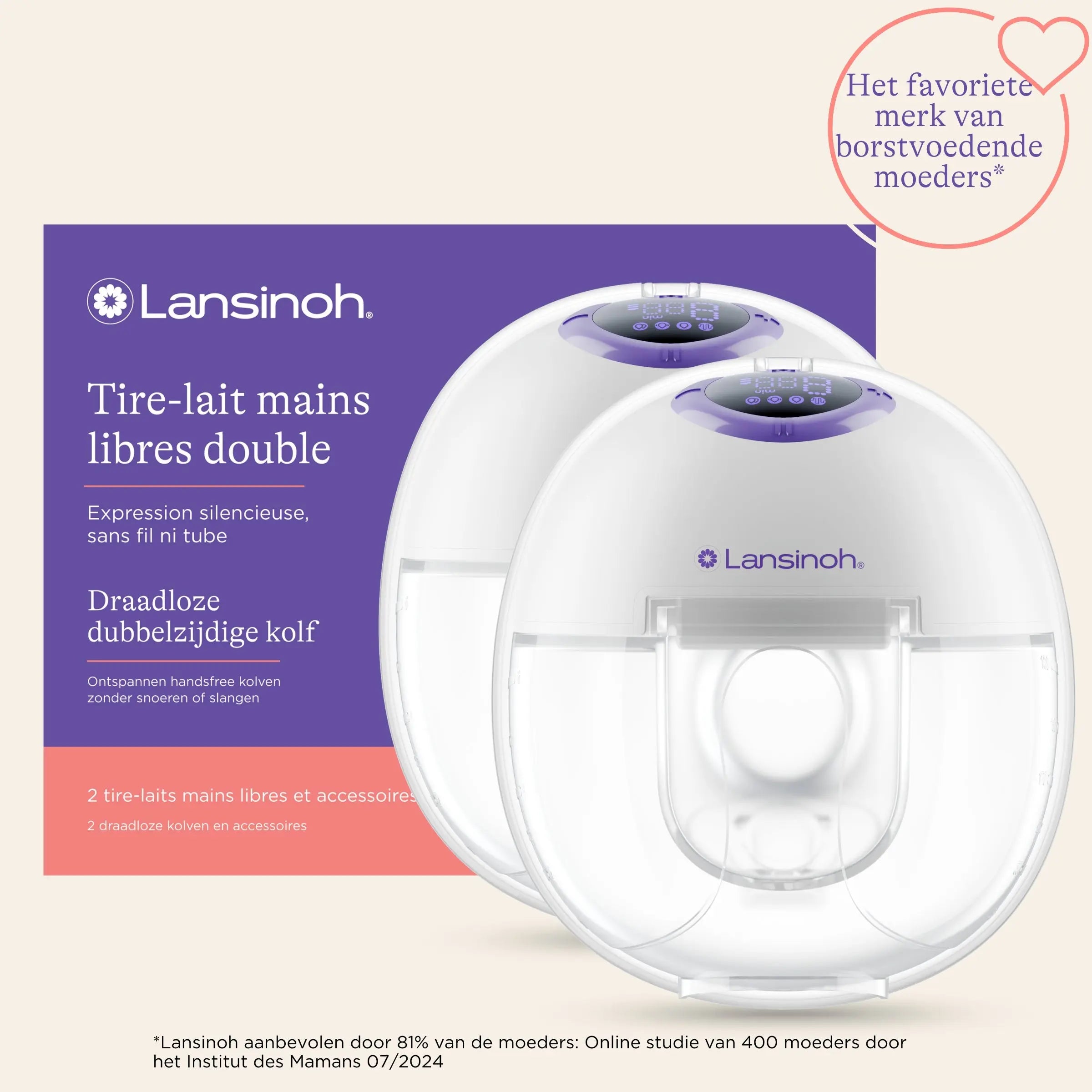 Lansinoh draadloze kolf – lansinoh-nl